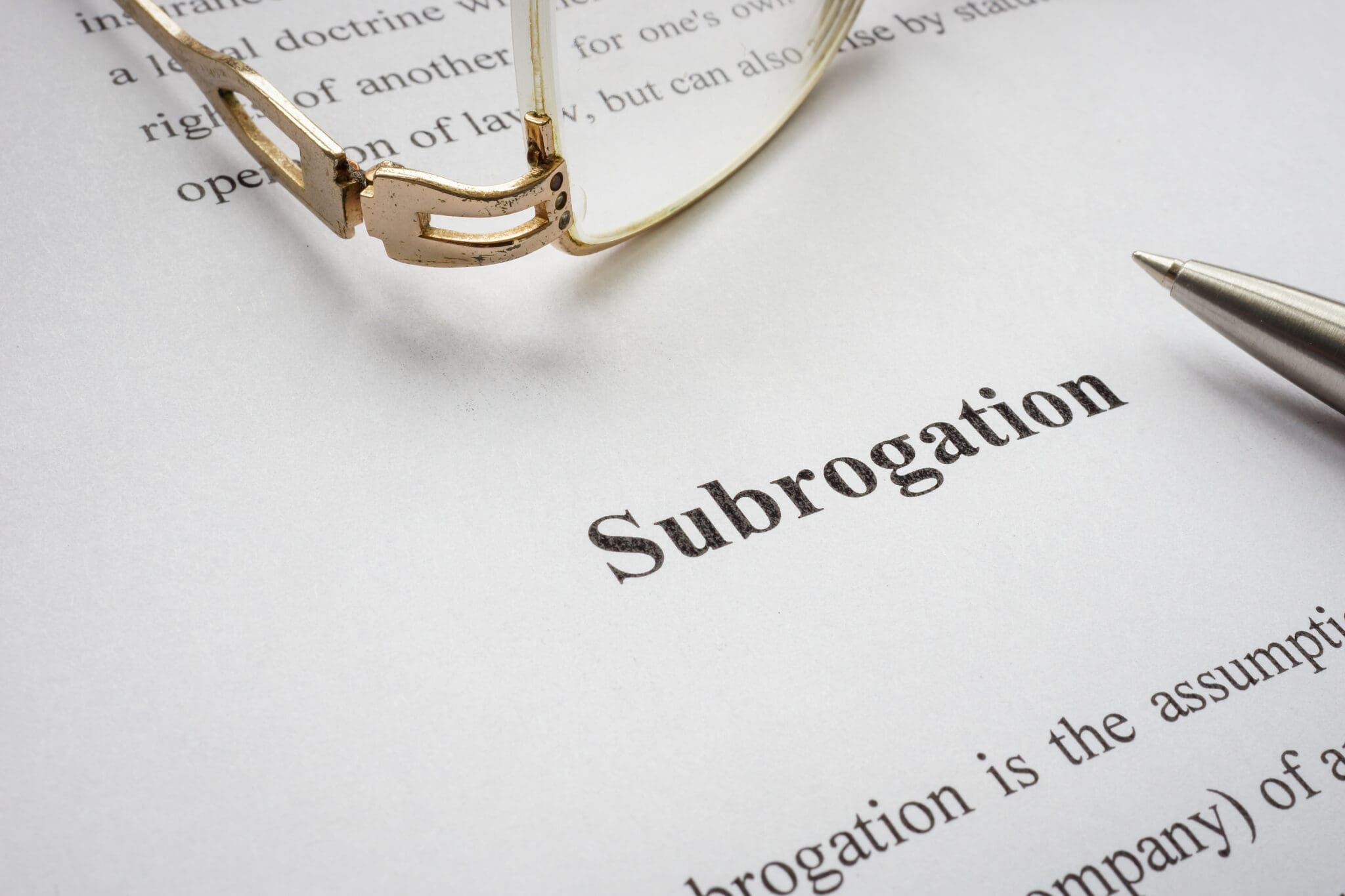 How an Attorney Can Help You Handle a Subrogation Claim