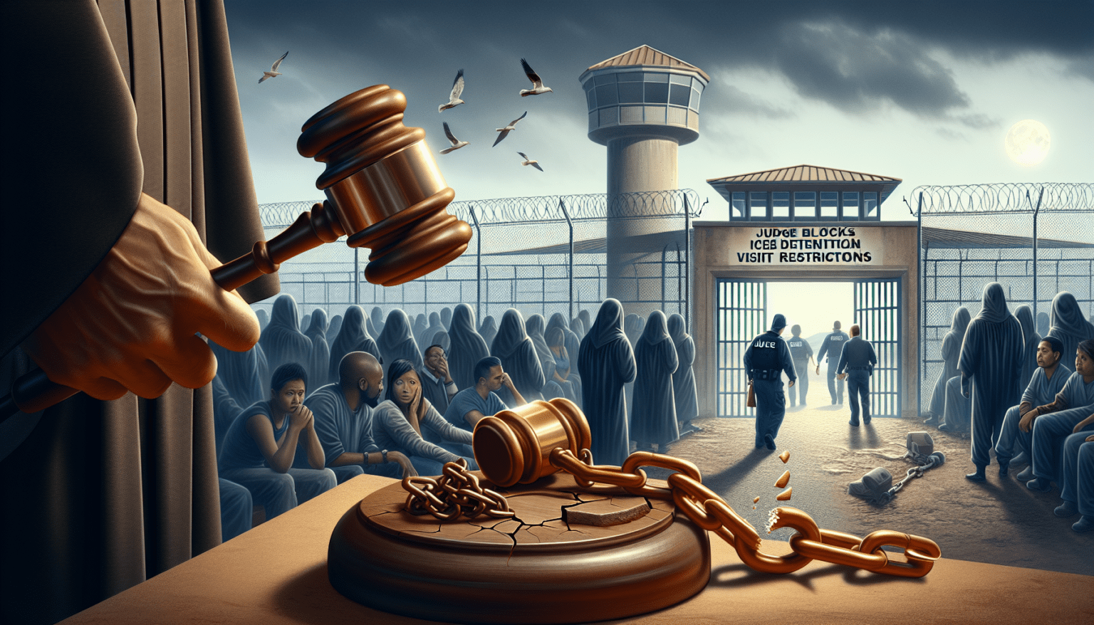 Judge Blocks ICE Detention Visit Restrictions